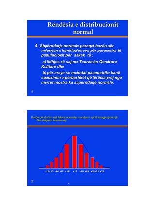 Distribucioni normal | PDF