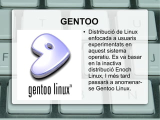 Distribucions linux | ODP