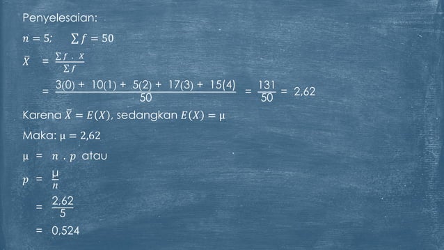 Distribusi Binomial | PDF