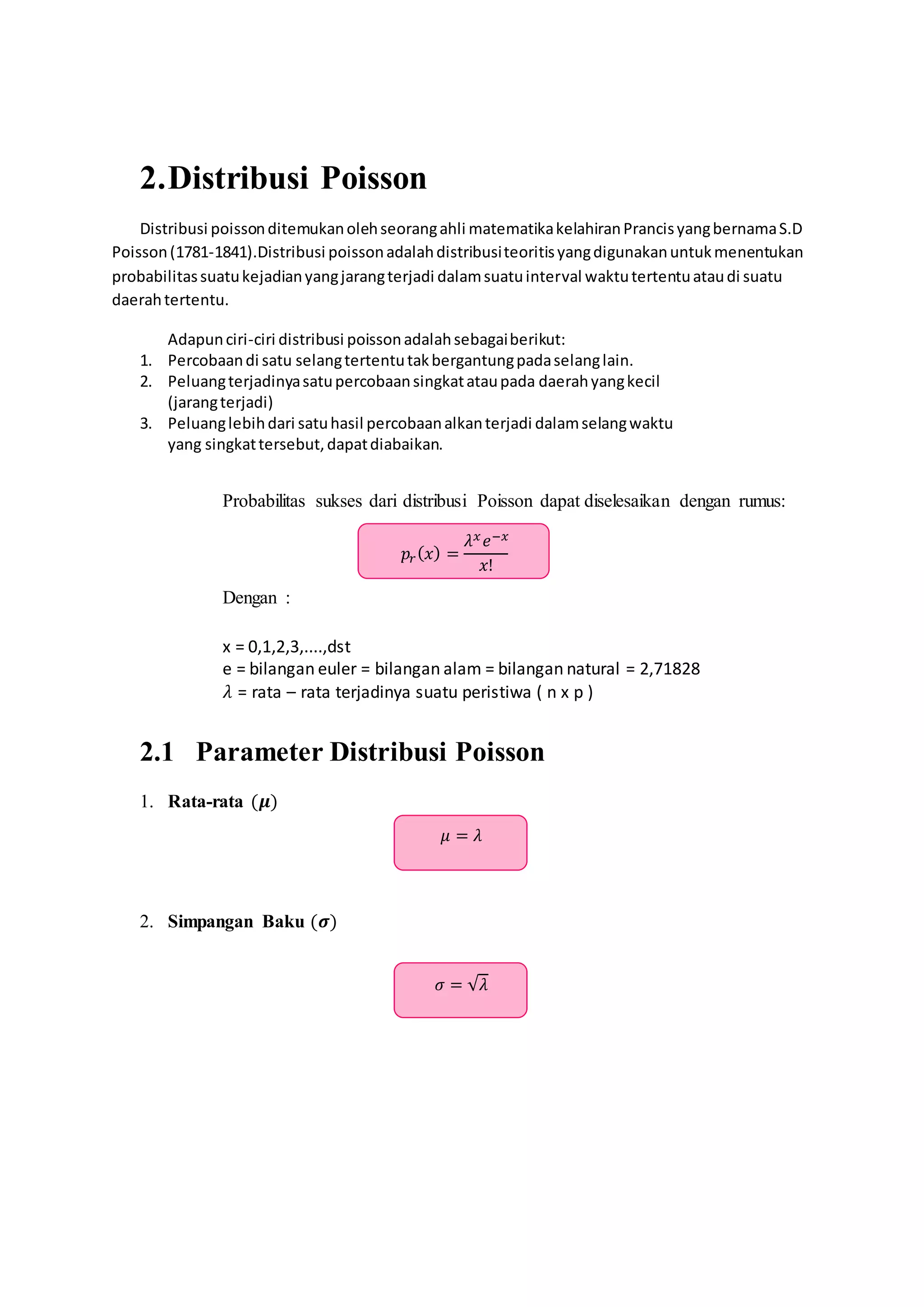 Distribusi binomial | DOCX