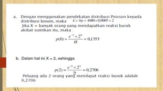 Distribusi binomial dan poisson | PPTX