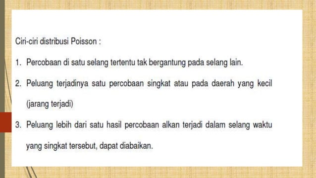 Distribusi binomial dan poisson | PPT