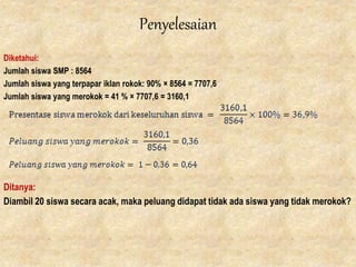Distribusi binomial dan poisson | PPTX