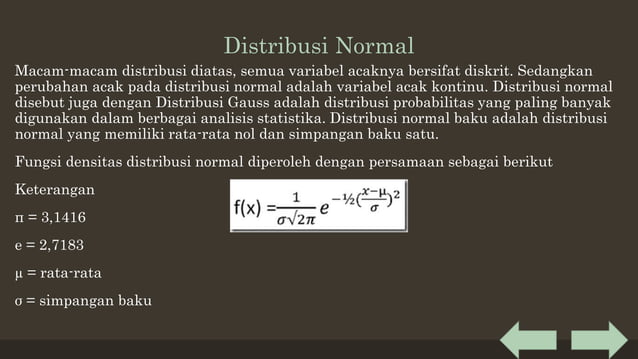 Distribusi binomial, distribusi poisson, dan distribusi | PPTX
