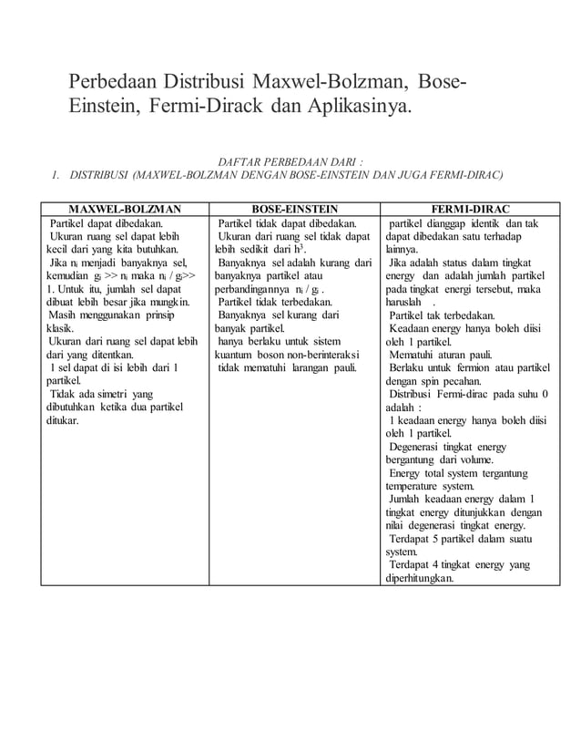Distribusi mb be fd | PDF