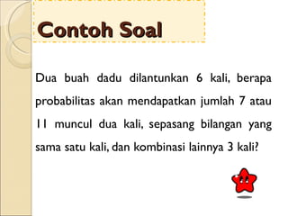 Distribusi multinomial | PPT