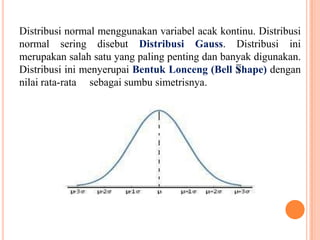 Distribusi normal | PPTX