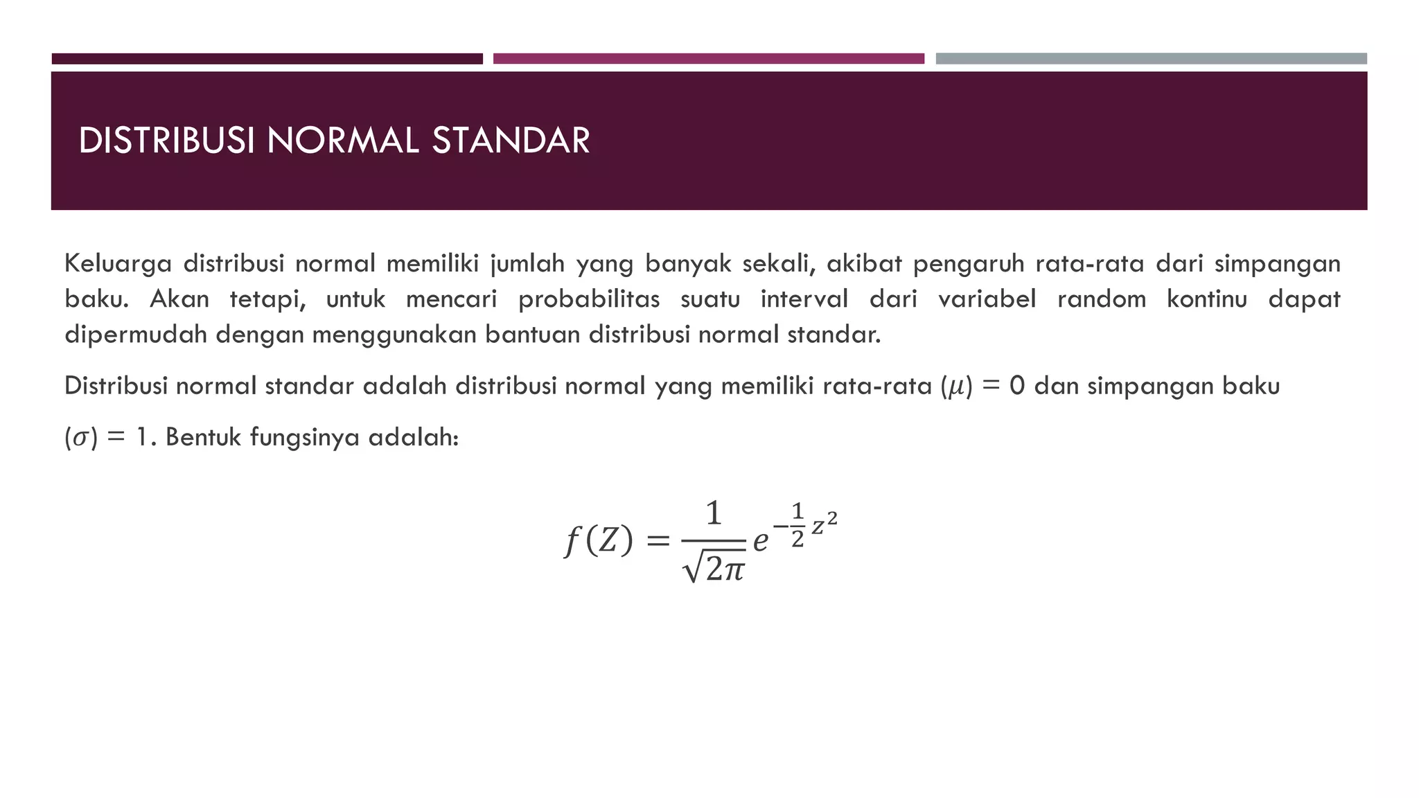 Distribusi normal | PDF