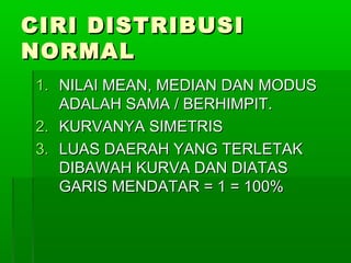 Distribusi normal | PPT
