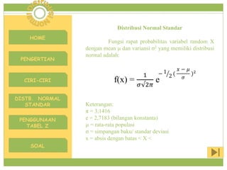 Distribusi normal | PPT