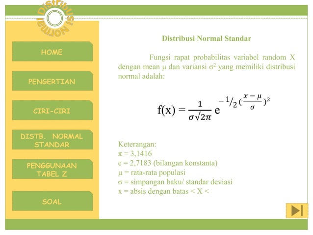 Distribusi normal | PPT