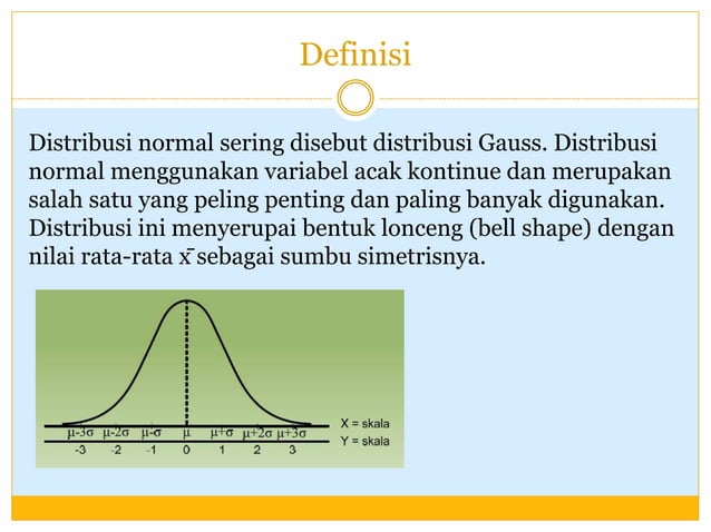 Distribusi normal | PPTX