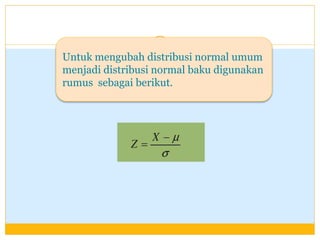 Distribusi normal | PPTX