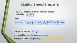 Distribusi normal | PPTX