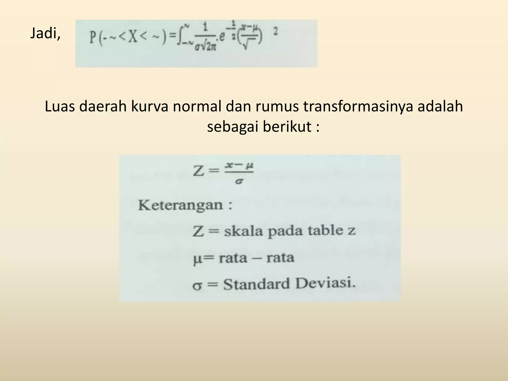 Distribusi normal | PPTX