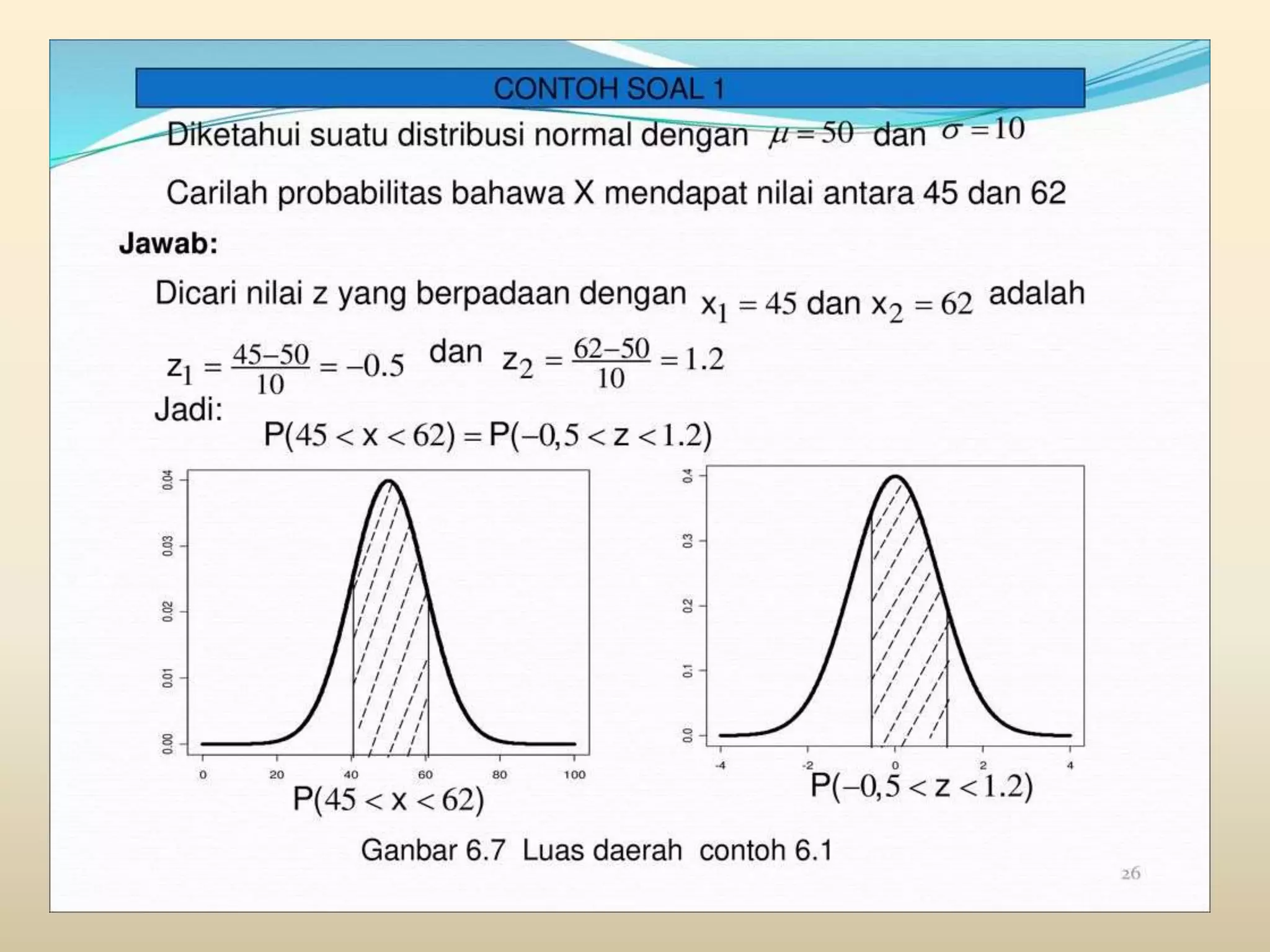 Distribusi normal | PPTX