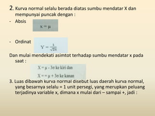 Distribusi normal | PPTX