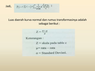 Distribusi normal | PPTX