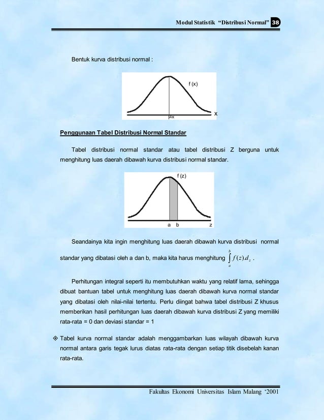 Distribusi normal 1 | DOC