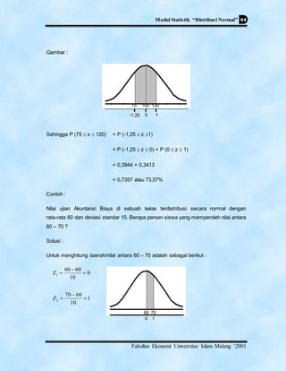 Distribusi normal 1 | DOC