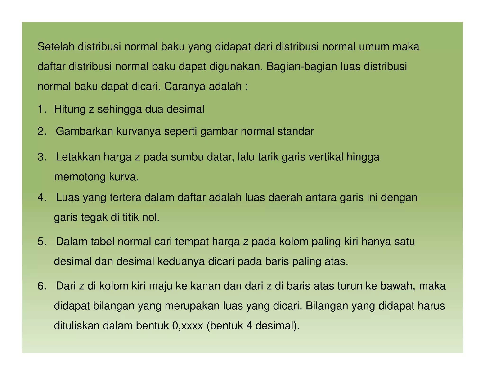 Distribusi normal, f,t | PDF