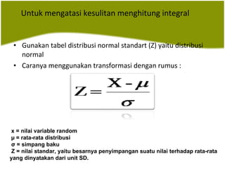 Distribusi normal presentasi | PPT