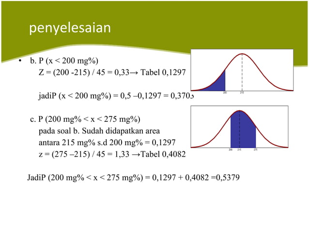 Distribusi normal presentasi | PPT
