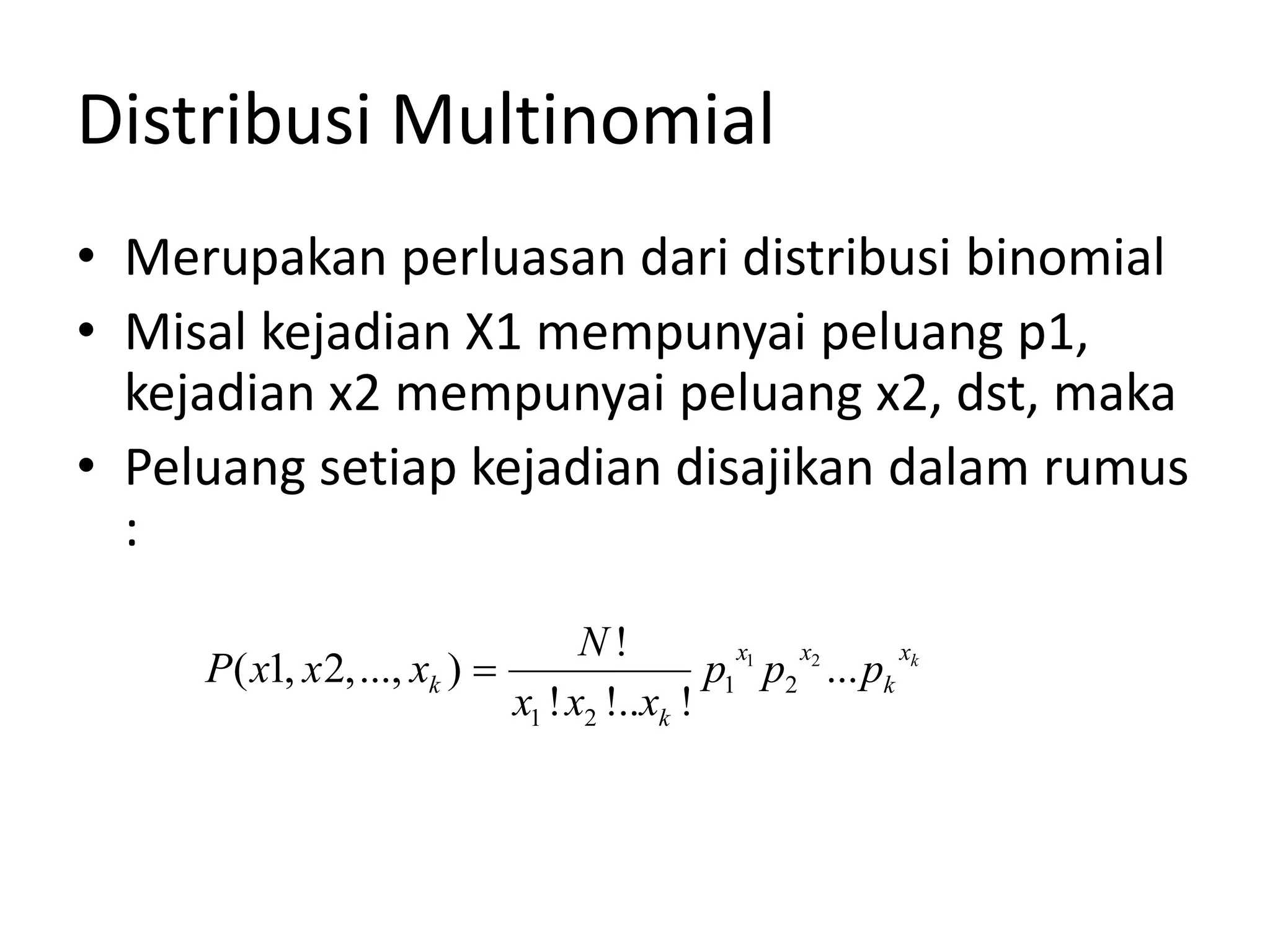 Distribusi peluang(1) | PPTX