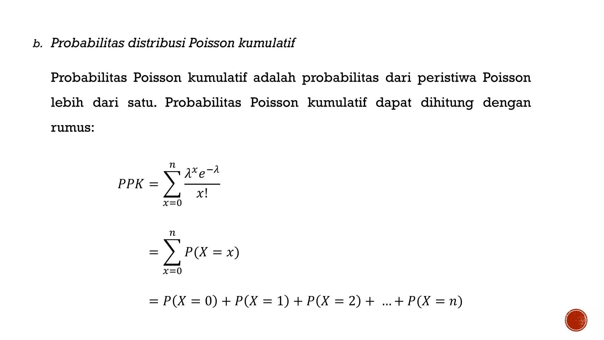 Distribusi poisson | PDF