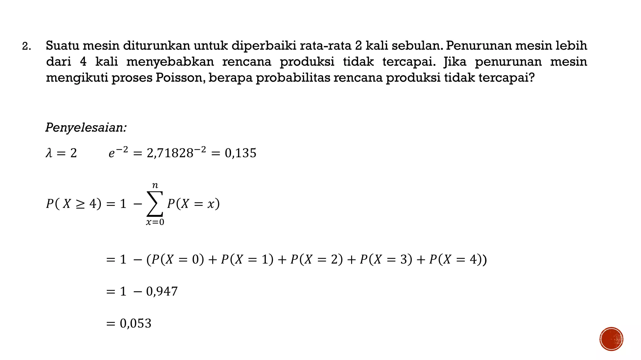 Distribusi poisson | PDF