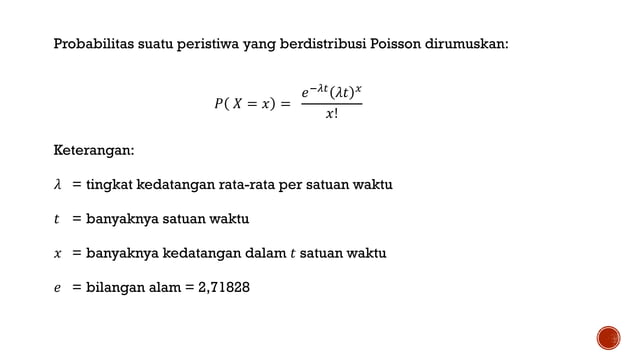 Distribusi poisson | PDF