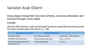 Distribusi probabilitas | PPTX