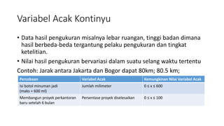 Distribusi probabilitas | PPTX