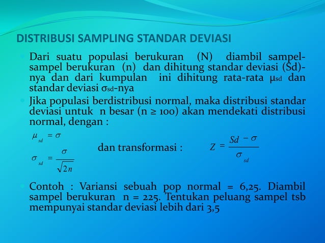 Distribusi sampling | PPTX