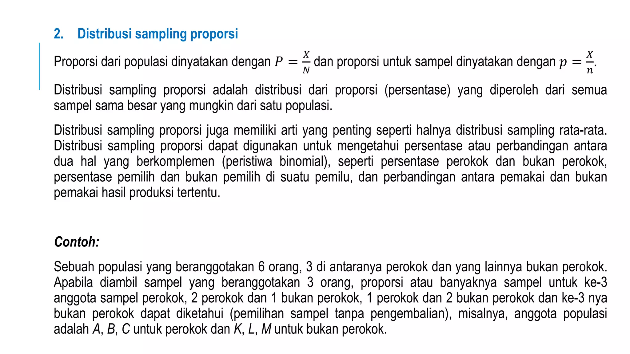 Distribusi Sampling | PDF