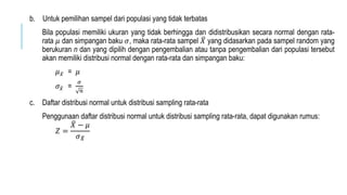 Distribusi Sampling | PDF