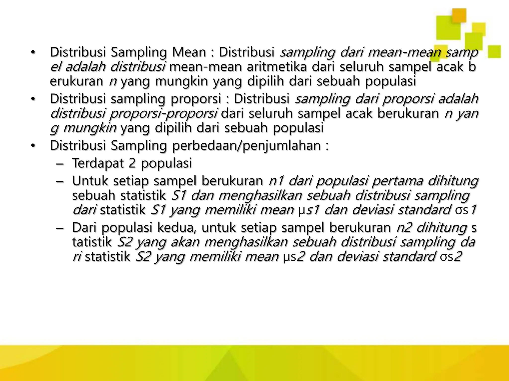 Distribusi Sampling.ppt