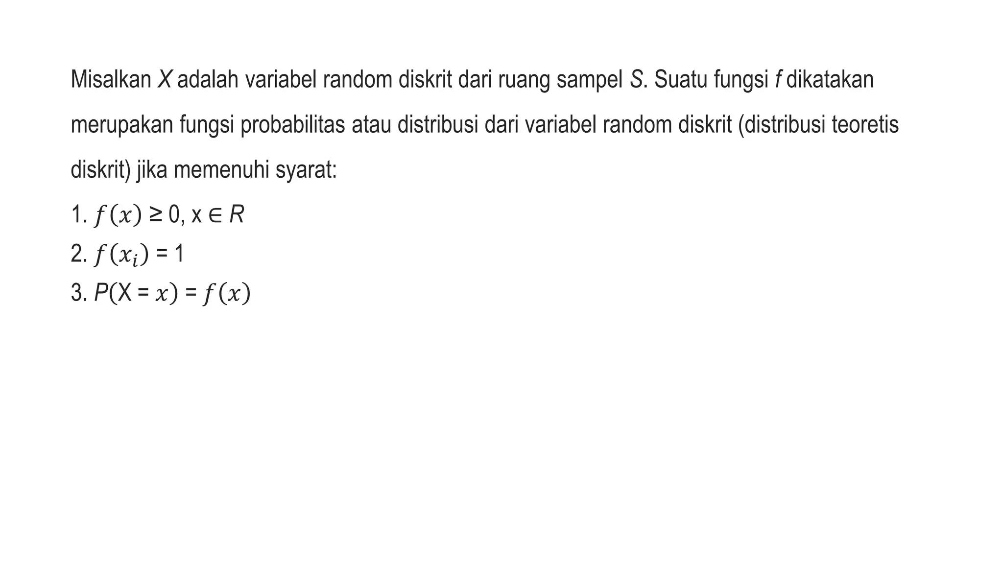 Distribusi teoretis | PDF