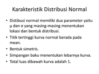 Distribusi teoritis | PPTX