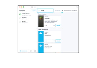 GroongaアプリケーションをDockerコンテナ化して配布する | PPT