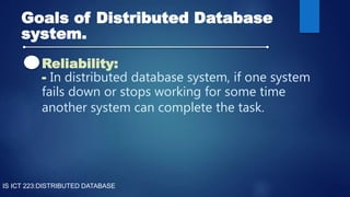 Distributed Database | PPT | Free Download