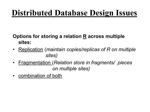 Distributed design and architechture .ppt
