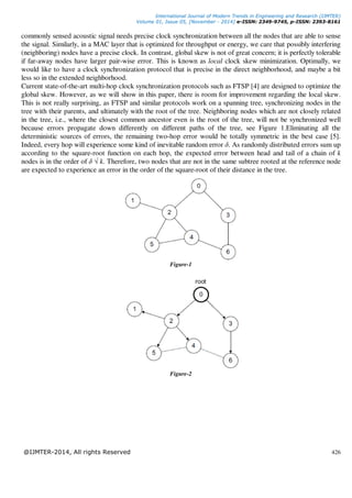 Distributed Approach for Clock Synchronization in Wireless Sensor Network | PDF
