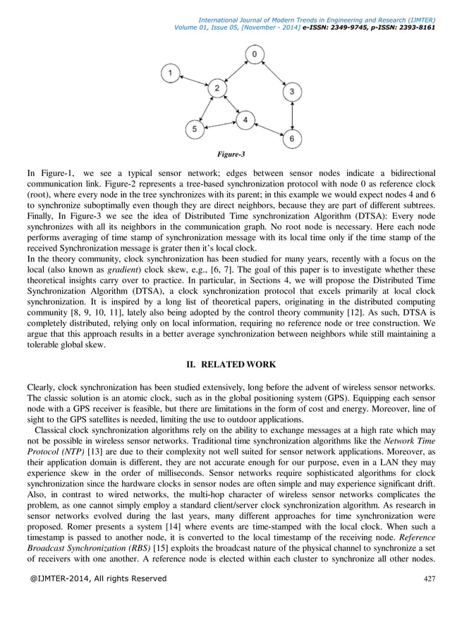 Distributed Approach For Clock Synchronization In Wireless Sensor Network Pdf