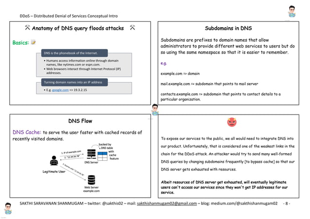 Distributed Denial of Services (DDoS) Attacks Conceptual Intro | PDF