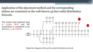 Distributed generation placement | PPT