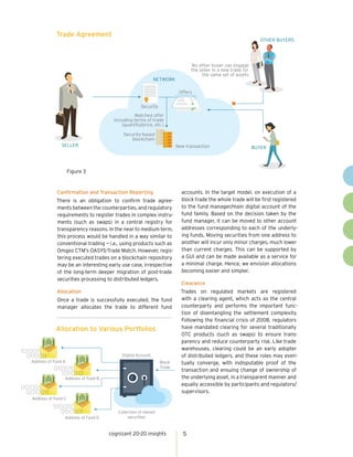 Distributed Ledgers: Possibilities and Challenges in Capital Markets ...