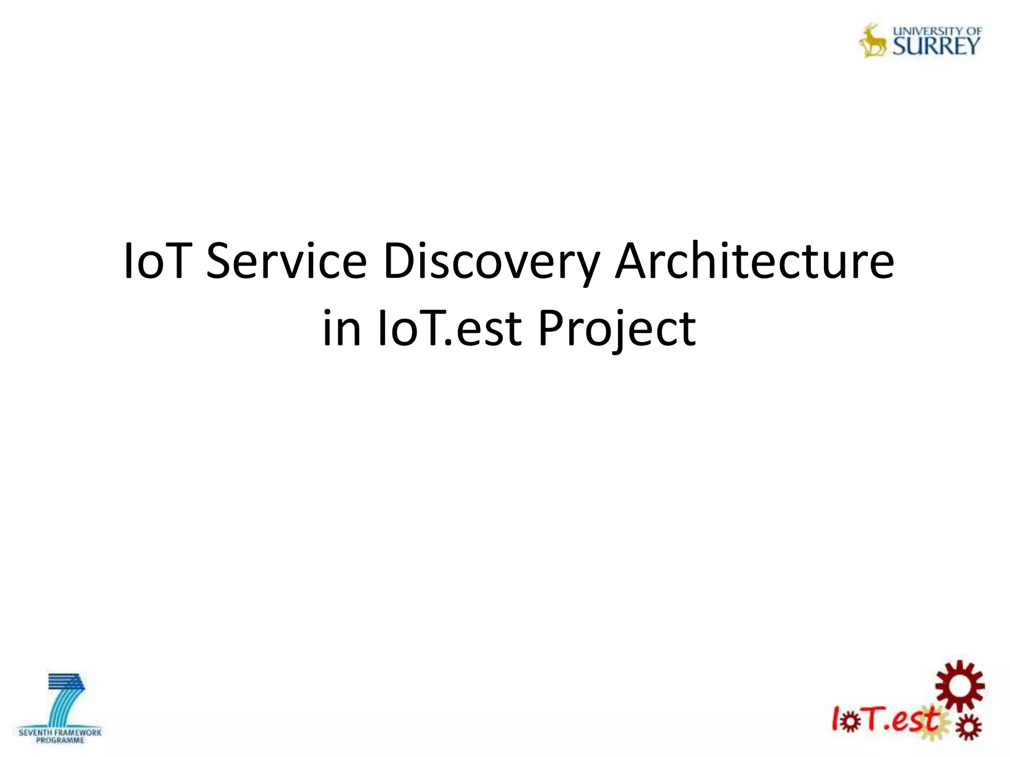 Distributed semantic repository and discovery architecture | PPTX ...
