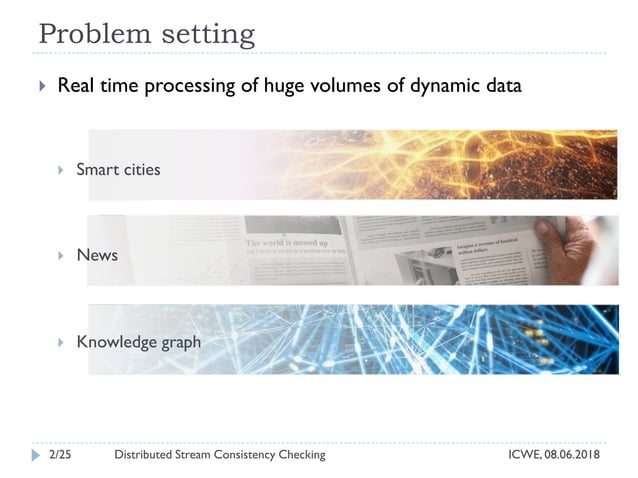 Distributed stream consistency checking | PPT Distributed stream consistency checking | PPT