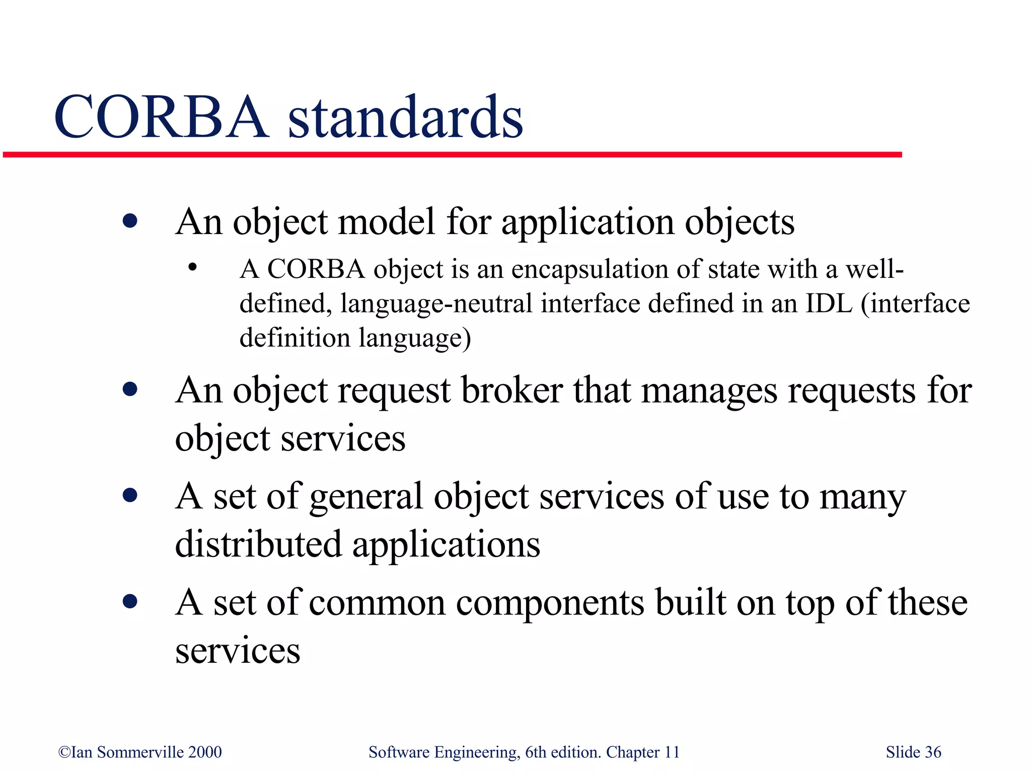 Distributed Systems Architecture in Software Engineering SE11 | PPT